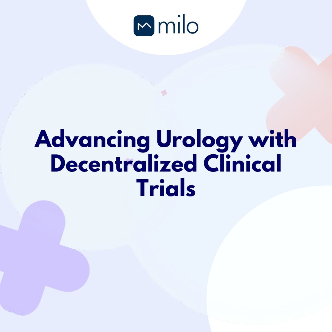 Advancing Urology with Decentralized Clinical Trials